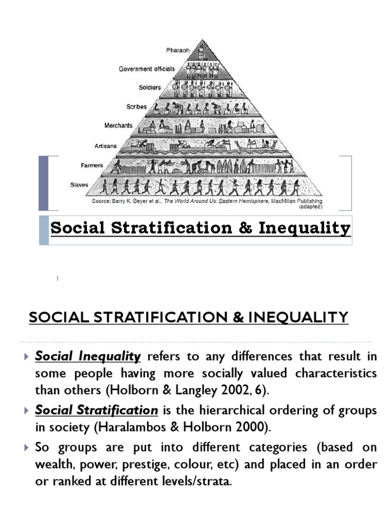 Stratification Inequality | PDF | Social Stratification | Social Status