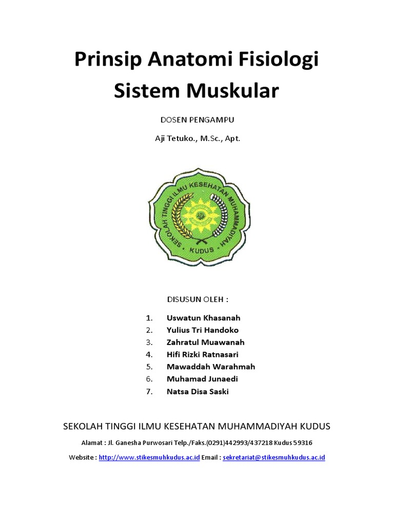 Anfisman1 (Kel8) Fungsi Integrasi Sistem Muskular | PDF