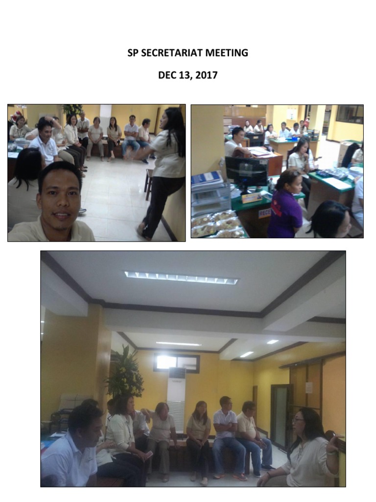 SP Sec Meeting | PDF