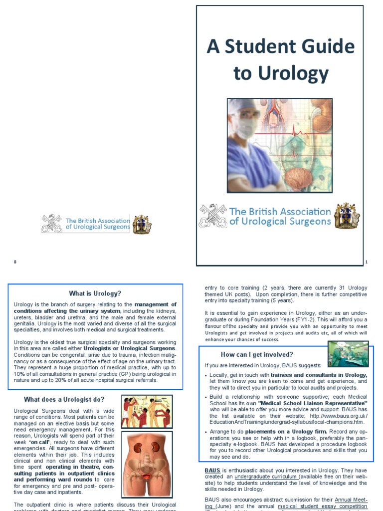 BAUS Student Guide To Urology | PDF | Urology | Urinary Incontinence