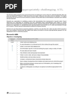 ATL Skills - Table | PDF
