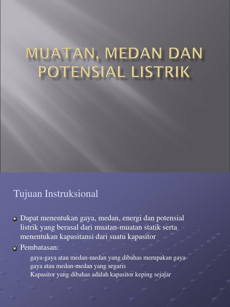 Listrik Statik | PDF