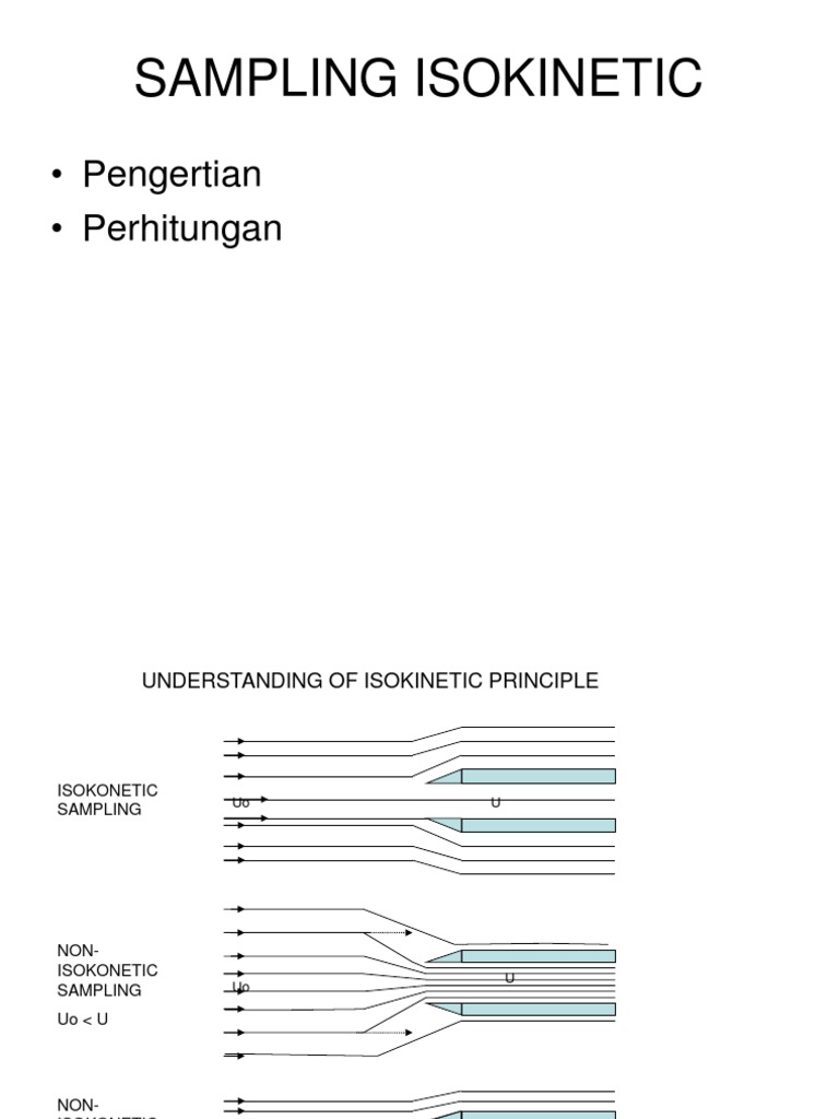 Isokinetic Equation | PDF | Chemical Engineering | Manufactured Goods