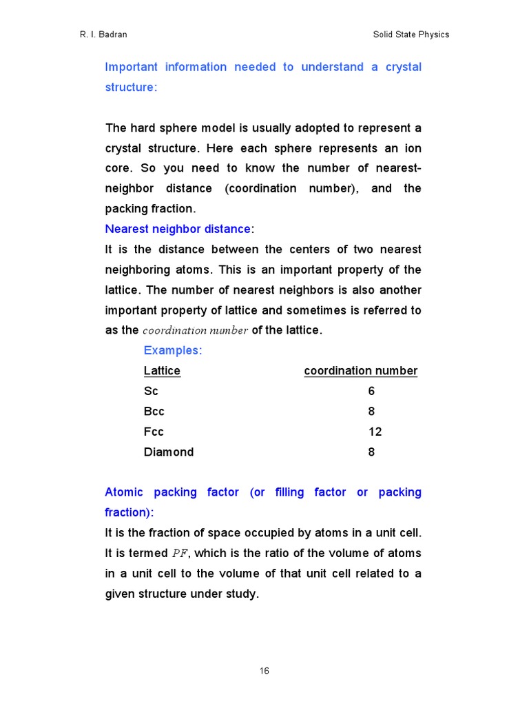 Crystal Structure 4 | Download Free PDF | Crystal Structure | Physics