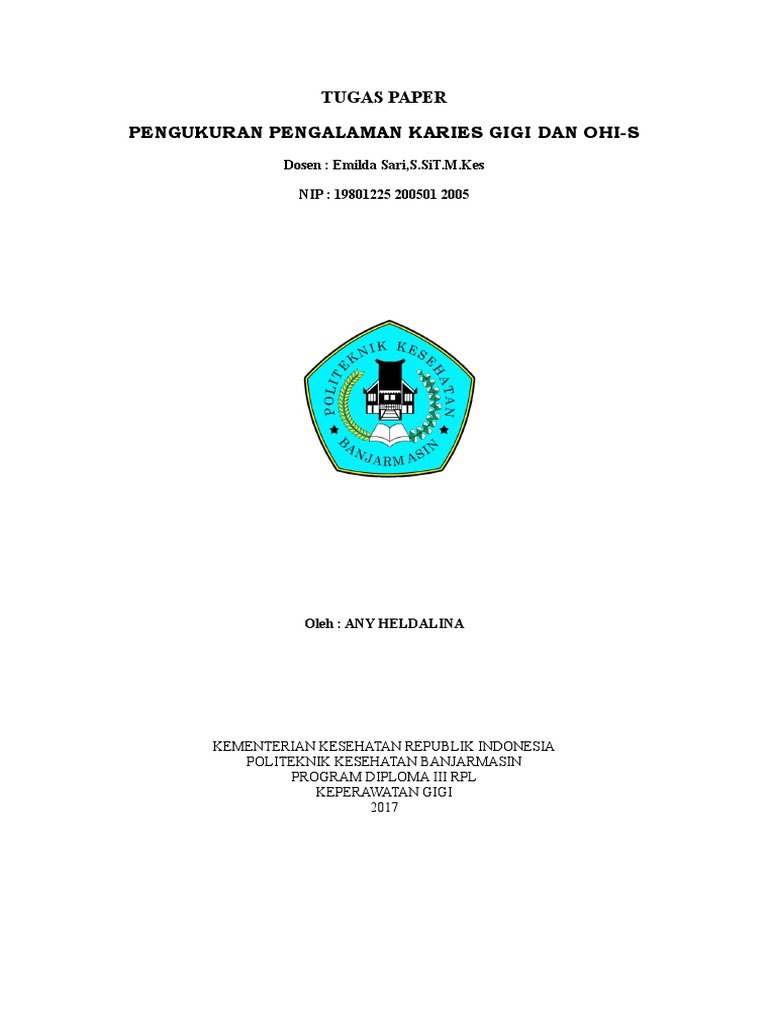 Cover Tugas Paper