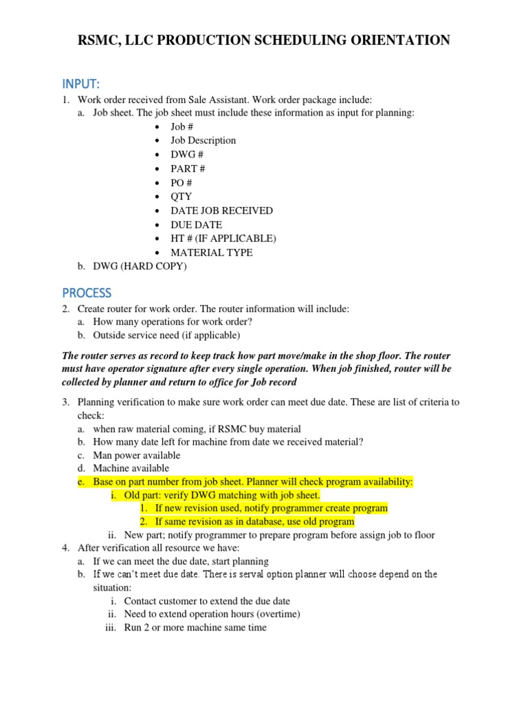 Production Instruction | PDF | Programmer | Business