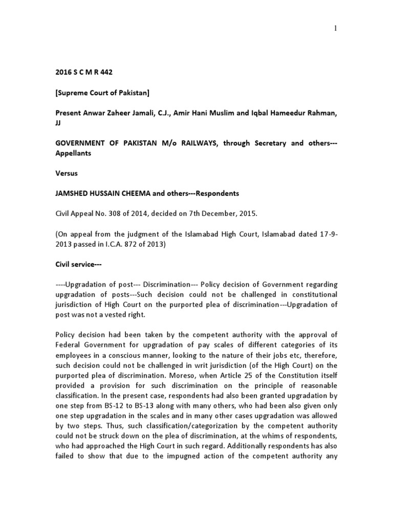 Writ Petition 1932-2015 | PDF | Supreme Courts | Jurisdiction