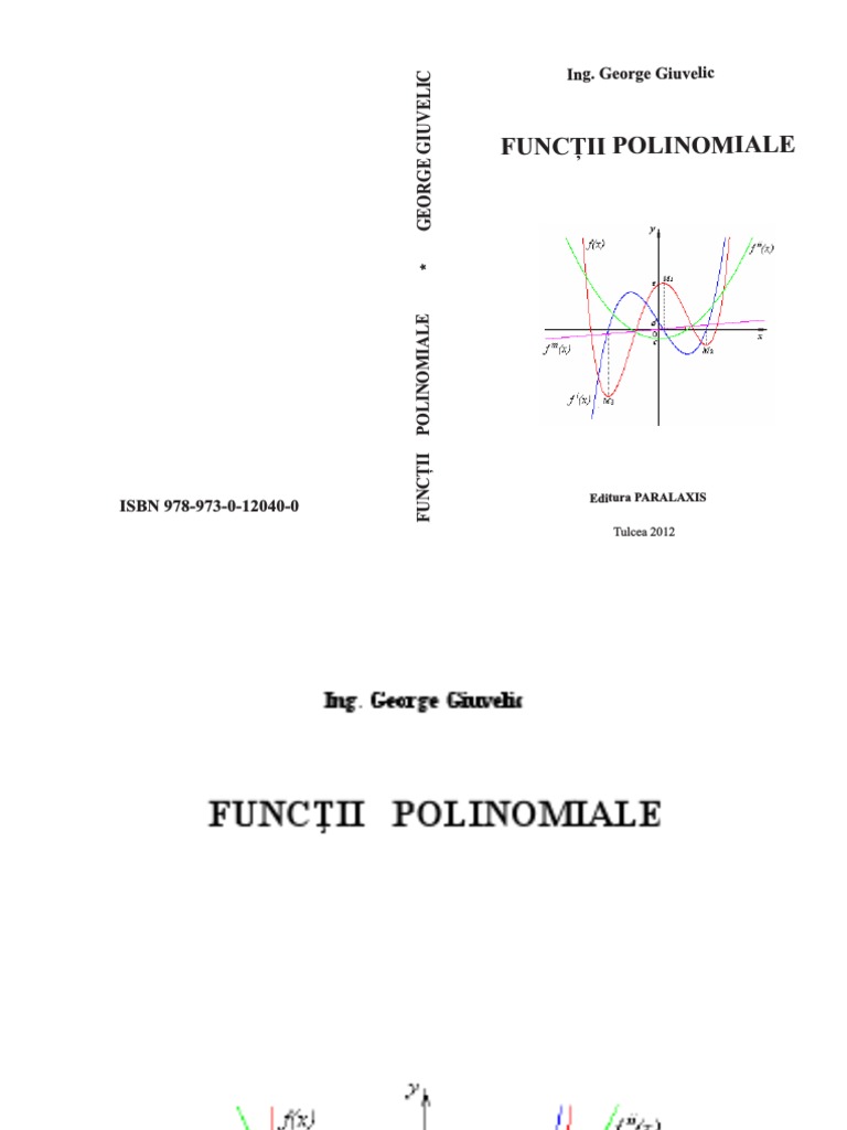 Functii Polinomiale | PDF