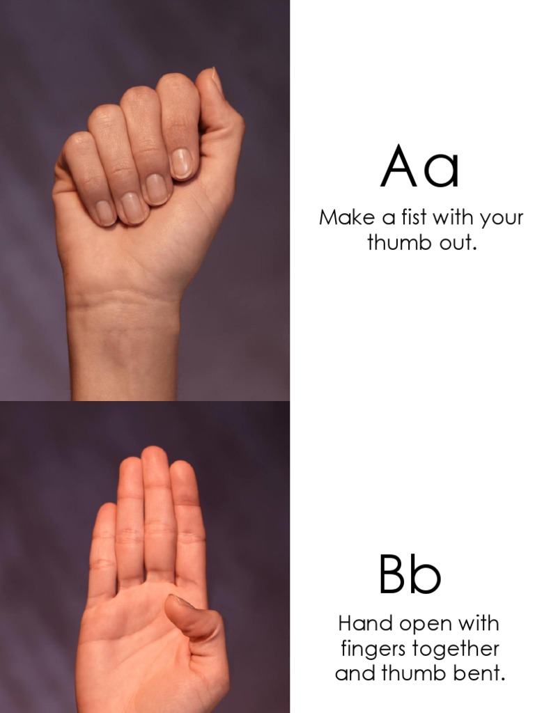 Make A Fist With Your Thumb Out | PDF | Hand | Languages