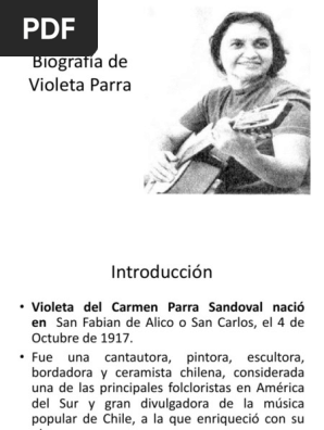 Violeta Parra Biografia