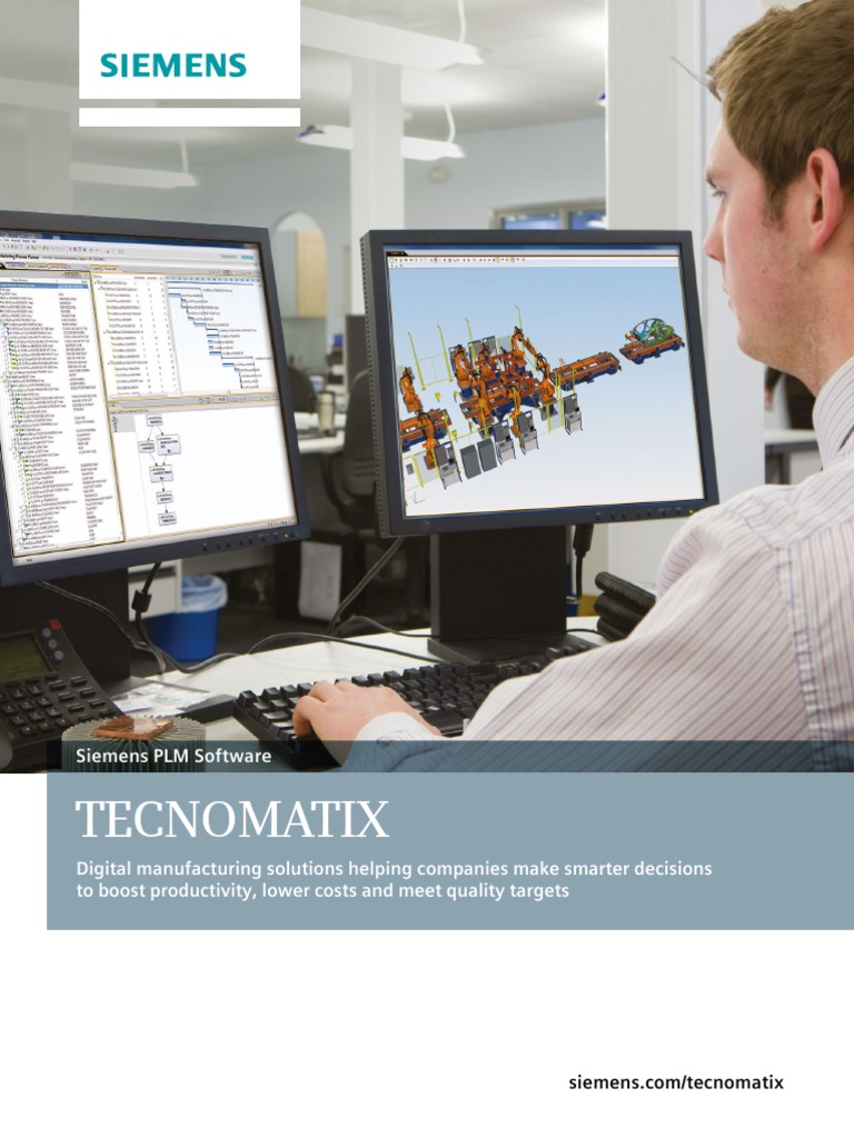 Tecnomatix: Siemens PLM Software | PDF | Product Lifecycle | Business ...
