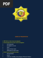 Scene of Crime Operation (Soco) | PDF | Crime Scene | Forensic Science