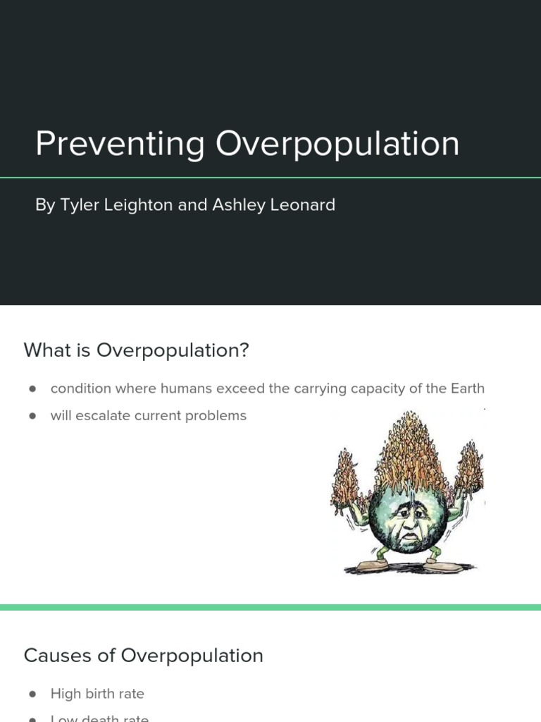 Overpopulation Slideshow | PDF | Human Overpopulation | Environmental Social Science