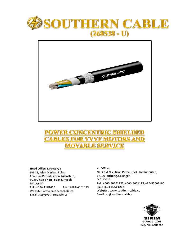 04 - Concentric Cables | PDF | Wire | Electrical Conductor