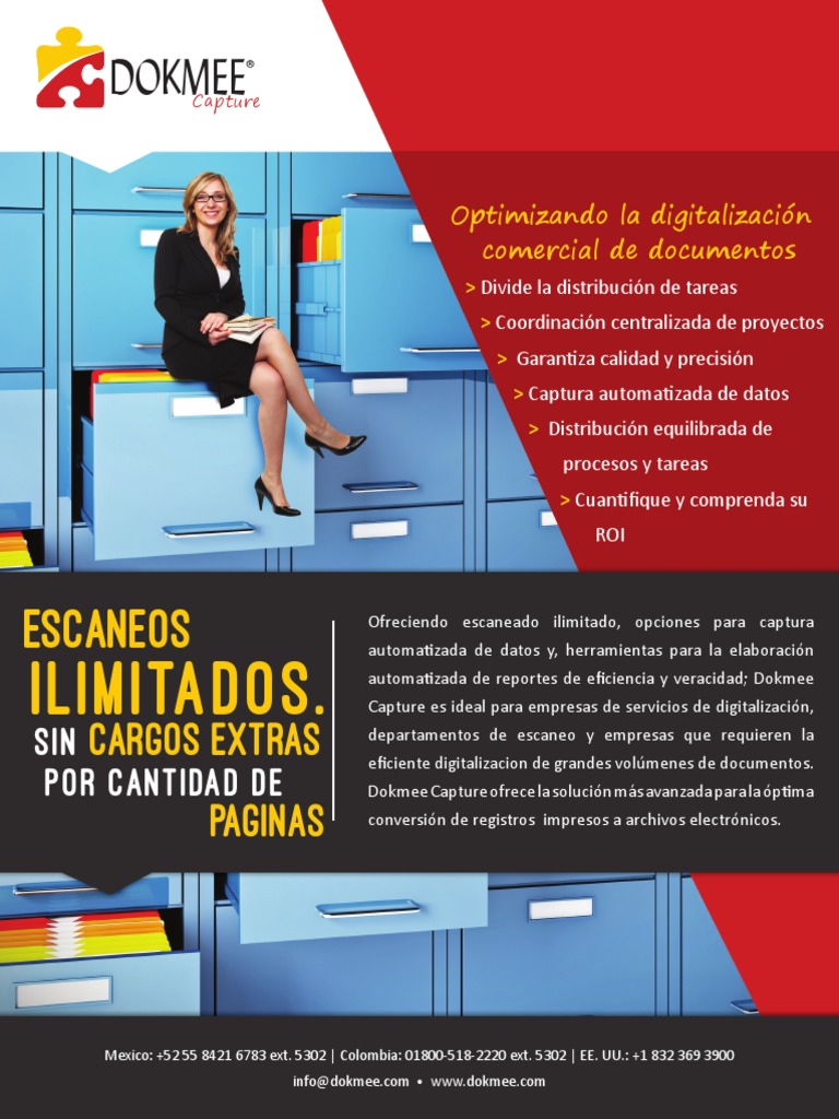 Dokmee CAPTURE Network 6.3 Características+especificaciones | PDF | Memoria de acceso aleatorio ...