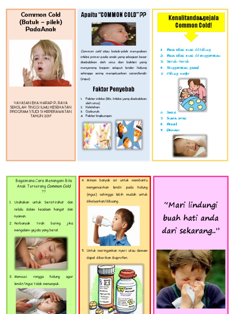 Leaflet Common Cold | PDF