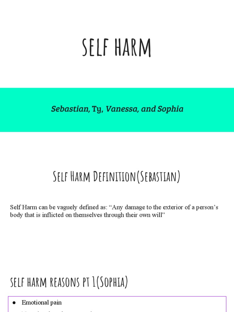 Self Harm | PDF