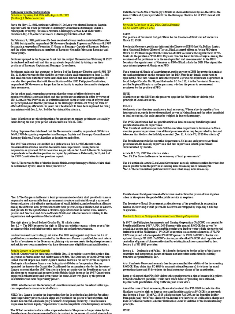 Reading Assignment No.1 | PDF | United States Congress | American ...