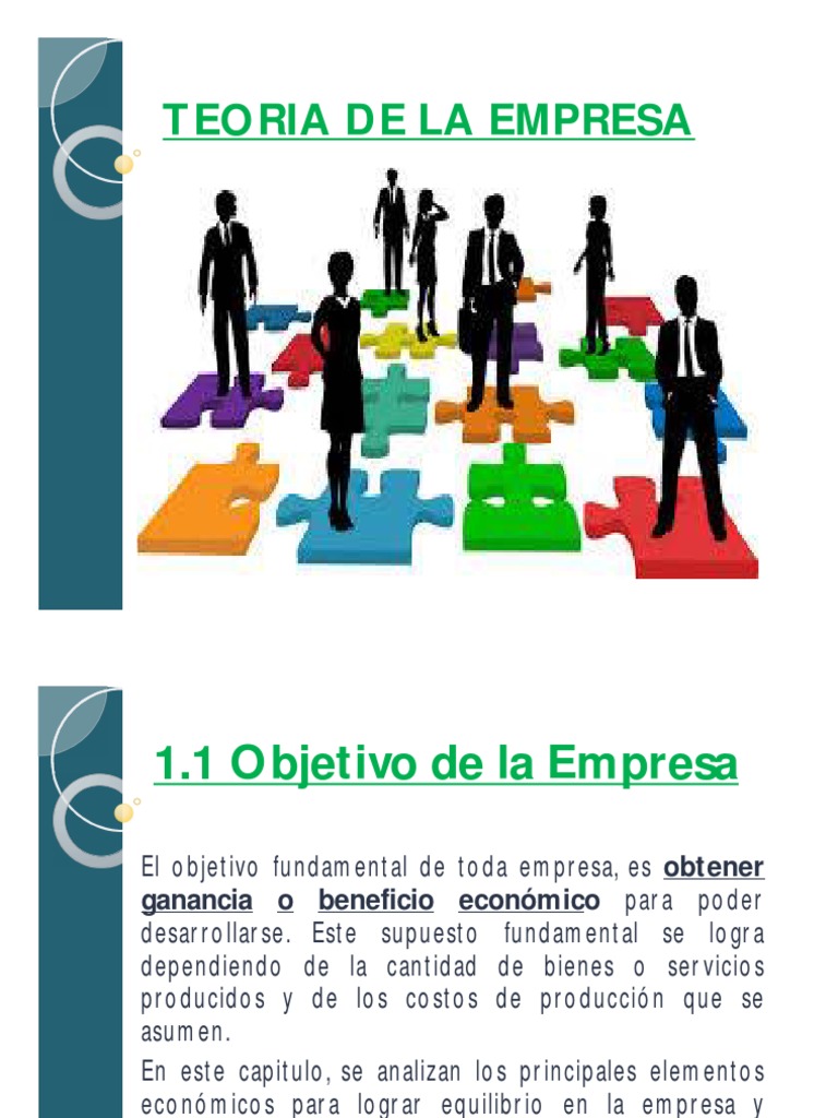 Descubre la Teoría de Empresa: Claves para el Éxito Empresarial ★ Teoría Online