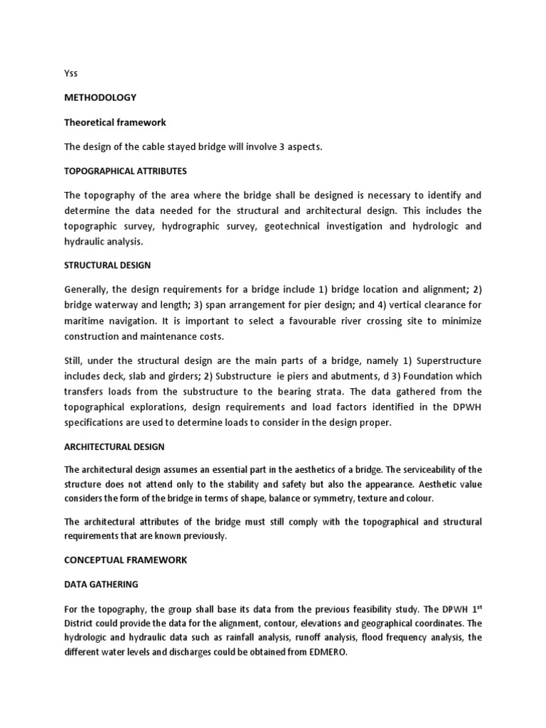 Preliminary Design of a Cable-Stayed Bridge Crossing a 285m River ...