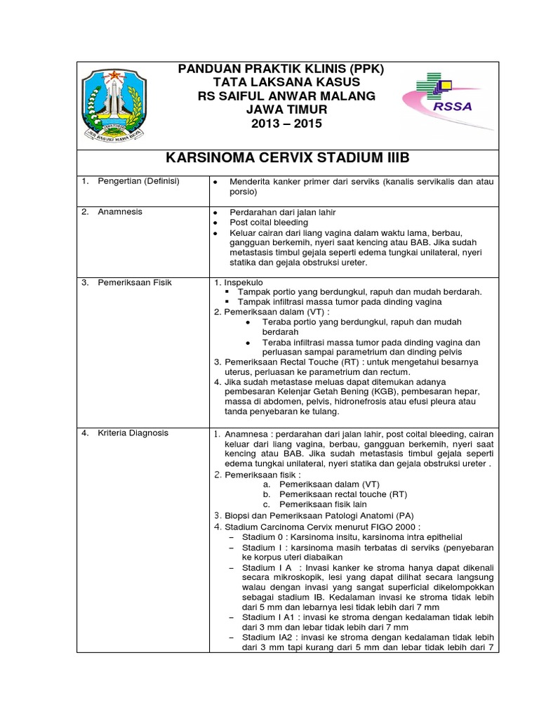 CP Dan PPK CA Cervix IIIB. | PDF