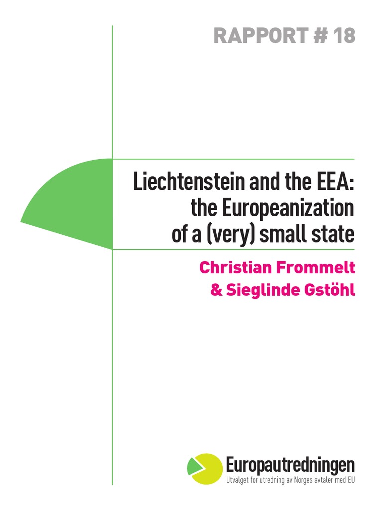 Liechtenstein and The EEA | PDF | European Economic Area | Switzerland