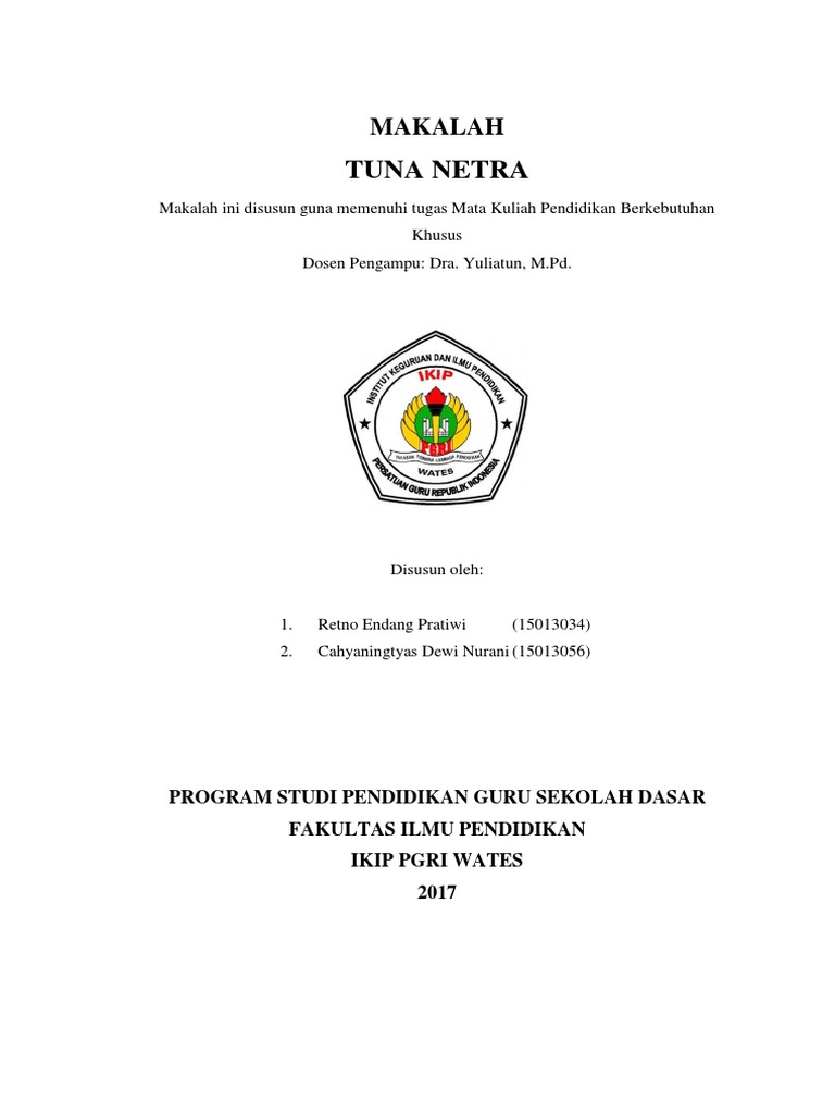 Tuna Netra | PDF