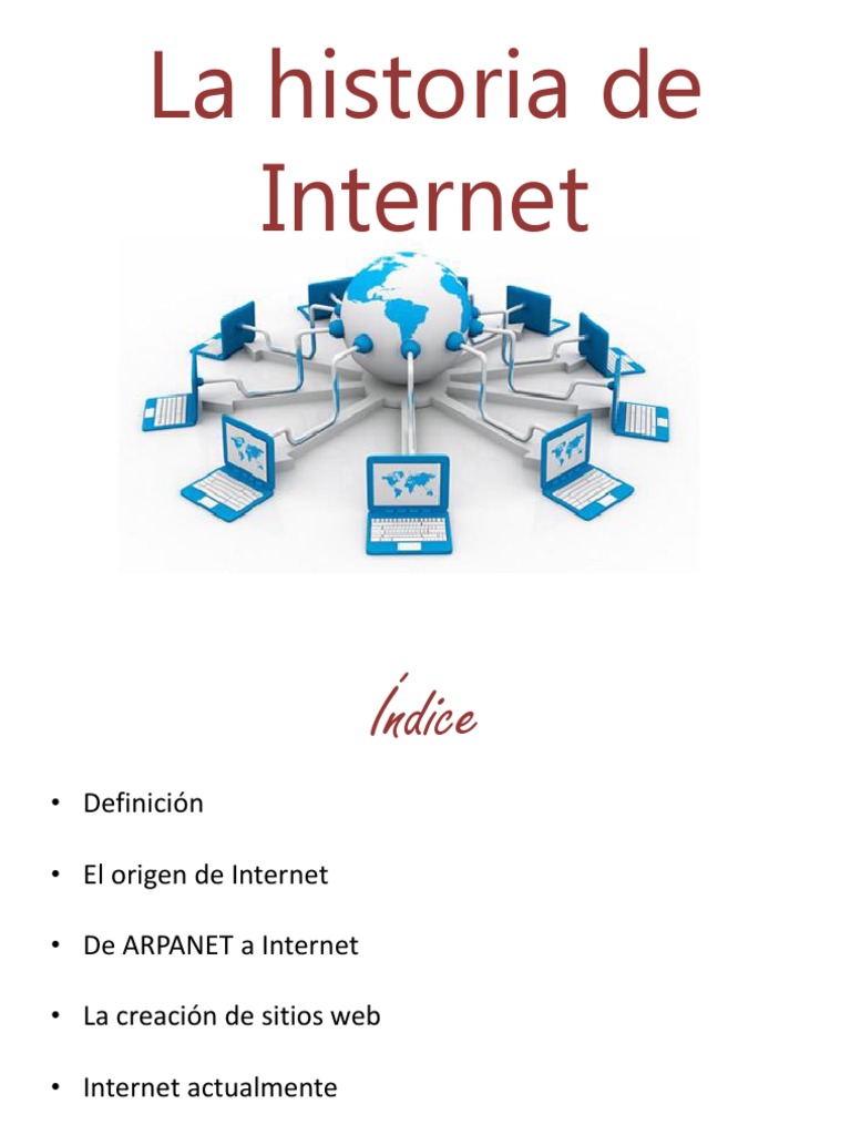 La Historia de Internet | PDF | Internet | Red de computadoras