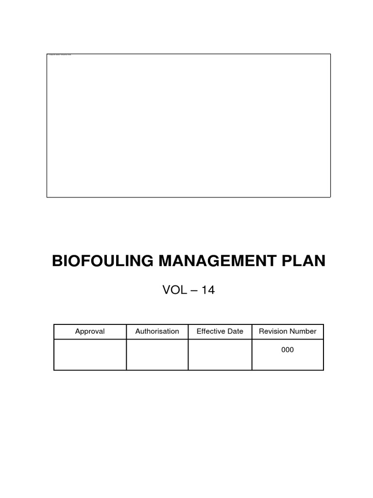 Biofouling Management | PDF | Ships | Water Transport