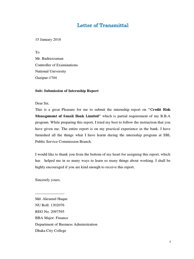 Body of Report | PDF | Credit | Finance & Money Management