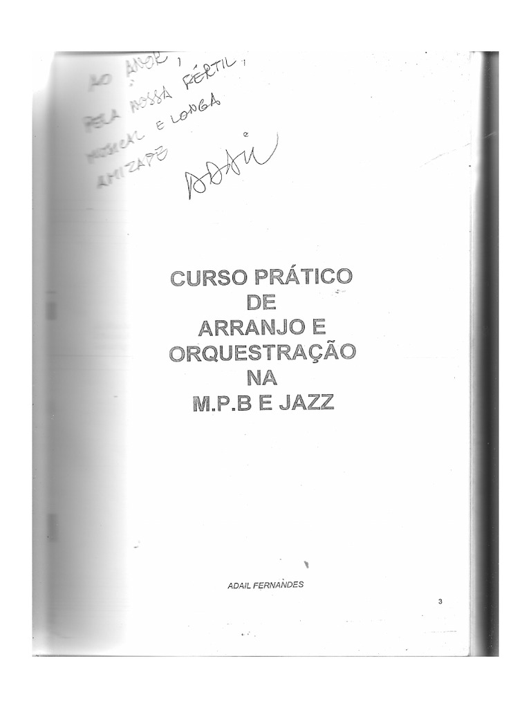 Arranjo Adail Fernandes | PDF