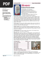 DB Deconex Prozyme Alka-X en v1.0 211222 | PDF | Materials | Chemical ...