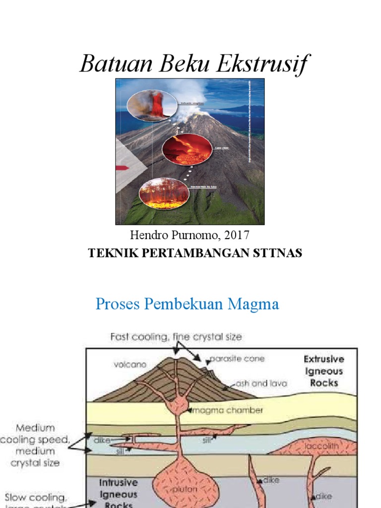 Batuan Beku Ekstrusif | PDF
