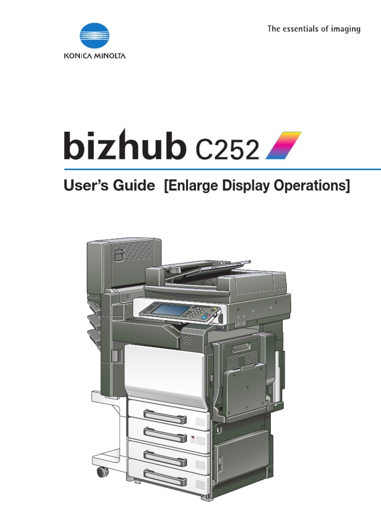 User's Guide (Enlarge Display Operations) | PDF | Fax | Image Scanner
