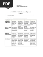 Rubric: Booklet Criteria Outstanding Proficient Consolidating Emerging ...
