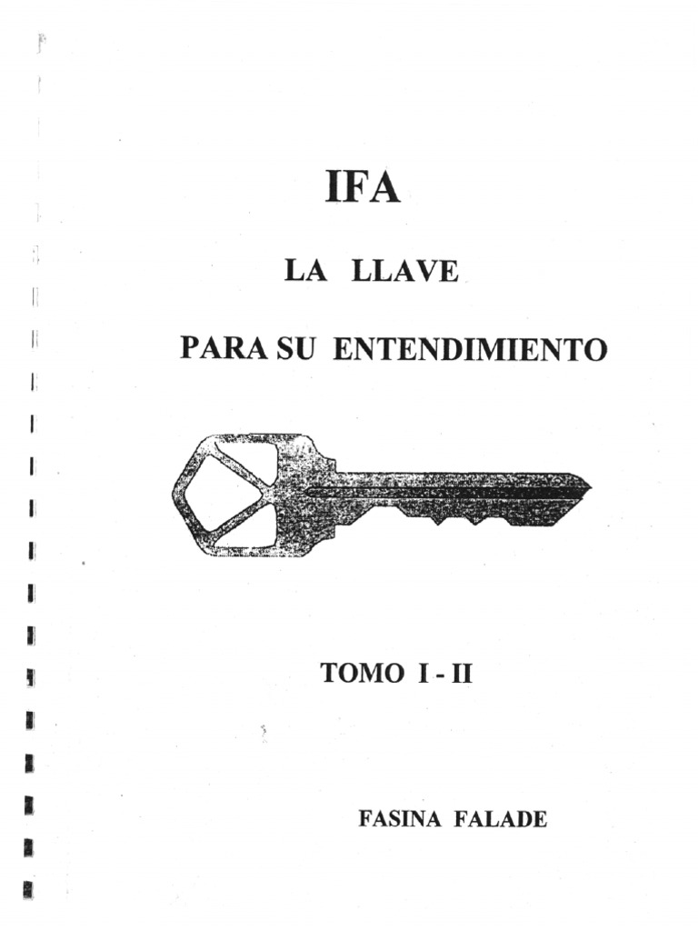 Ifa: La Llave para Su Entendimiento | PDF