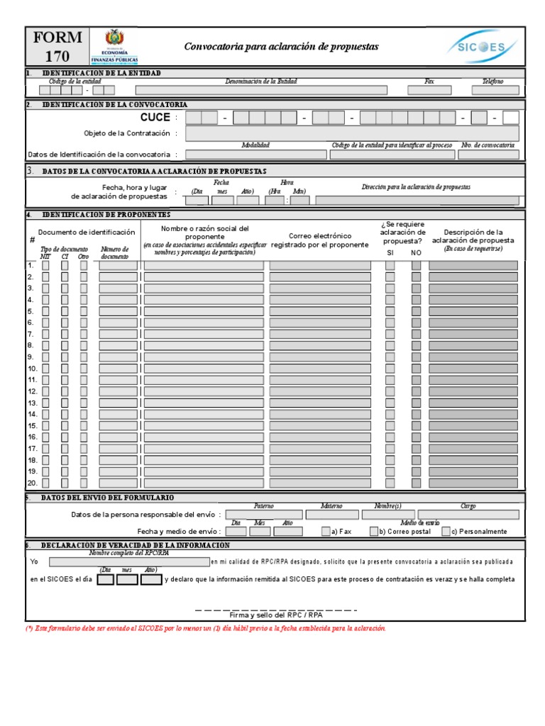 Form 170 | PDF | Science | Ciencia y Tecnología