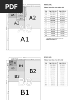 Table of Paper Sizes From 4A0 To A10 | PDF
