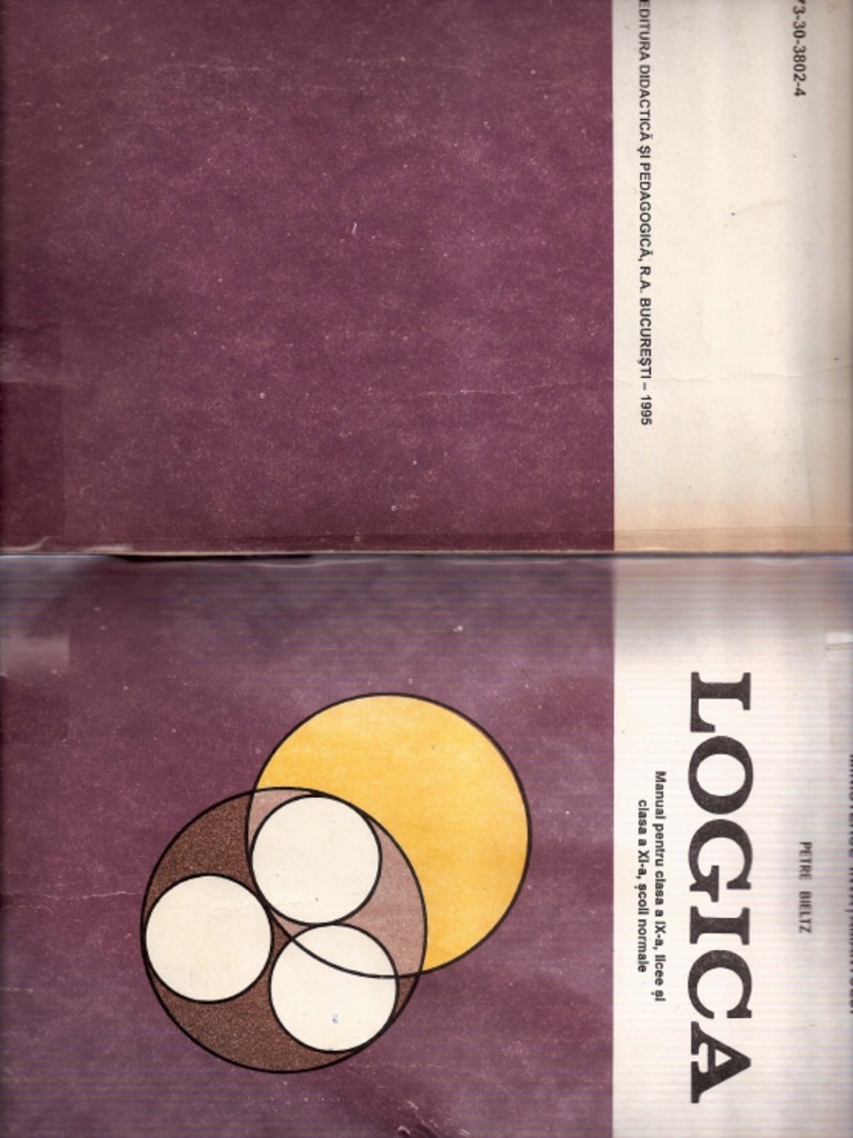 Manual de Logica Clasa A 9 A | PDF