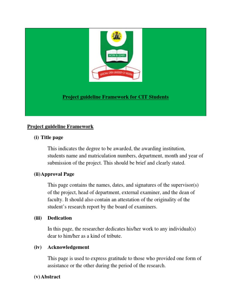 Project Guidelines Outline - NOUN | PDF | Cognitive Science | Epistemology