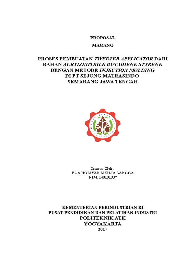 Proposal Magang Ypti | PDF