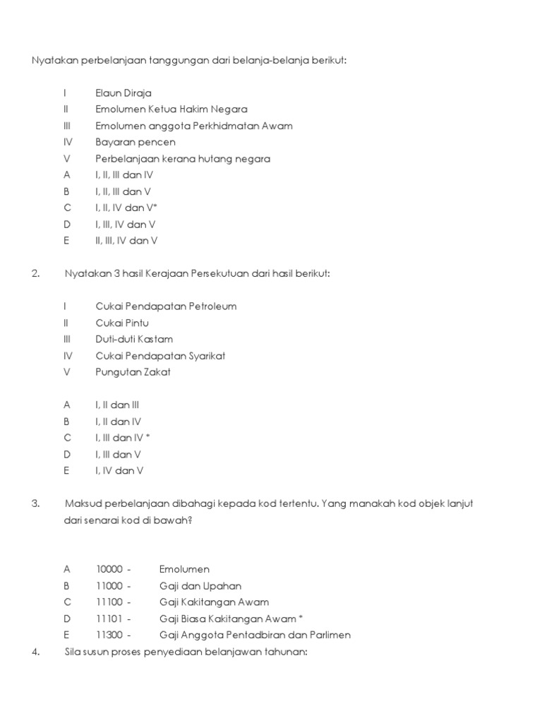 Set 1 Soalan Bitk | PDF
