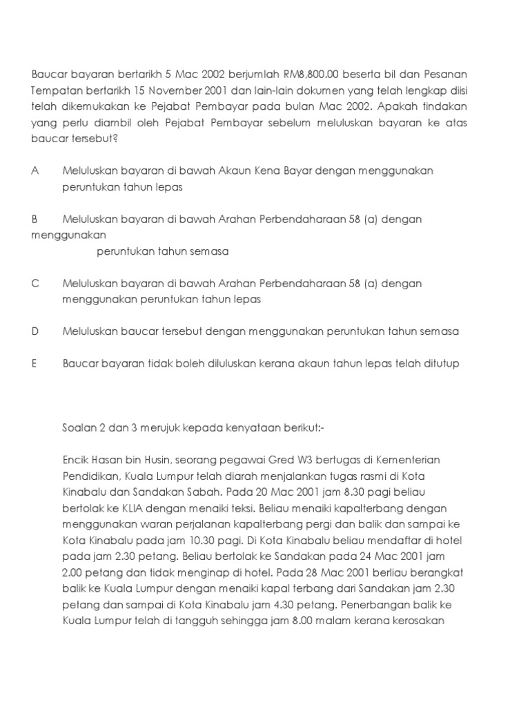 Set 2contoh Soalan Bitk | PDF