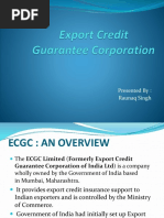 ECGC Policies and Claim Procedures Overview | PDF | Insurance | Economic Institutions