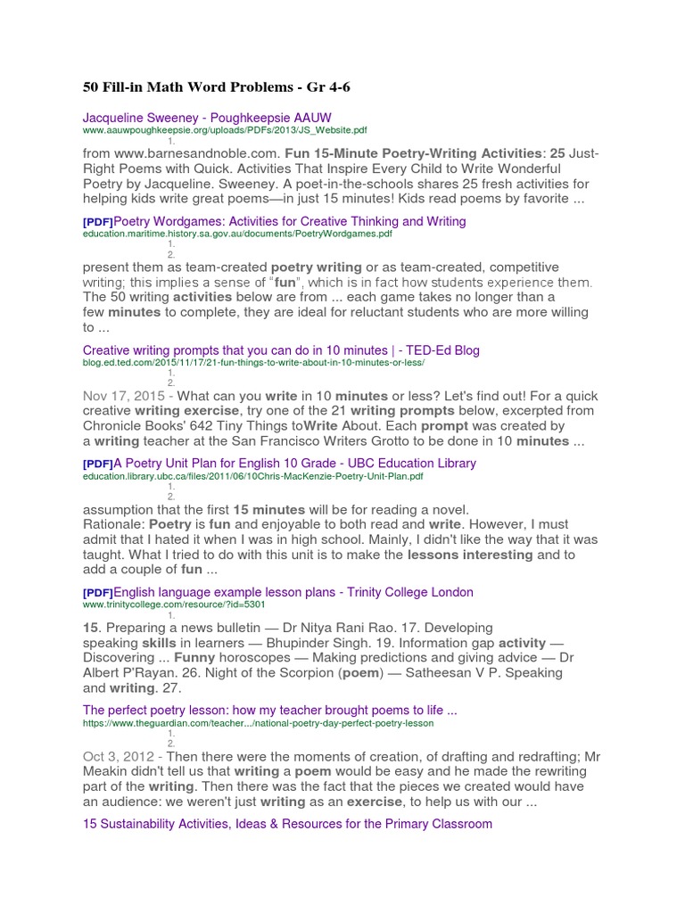 111 | PDF | Poetry | Teaching