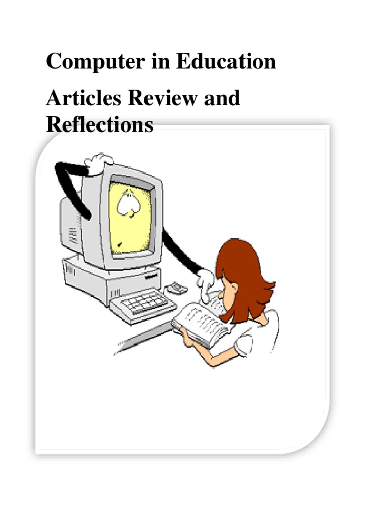 Computer in Education | PDF | Teachers | Lecture