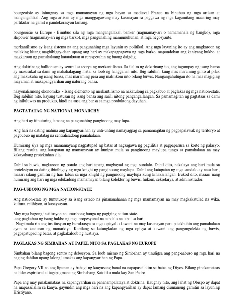 Ap 3rd Qtr. Review | PDF