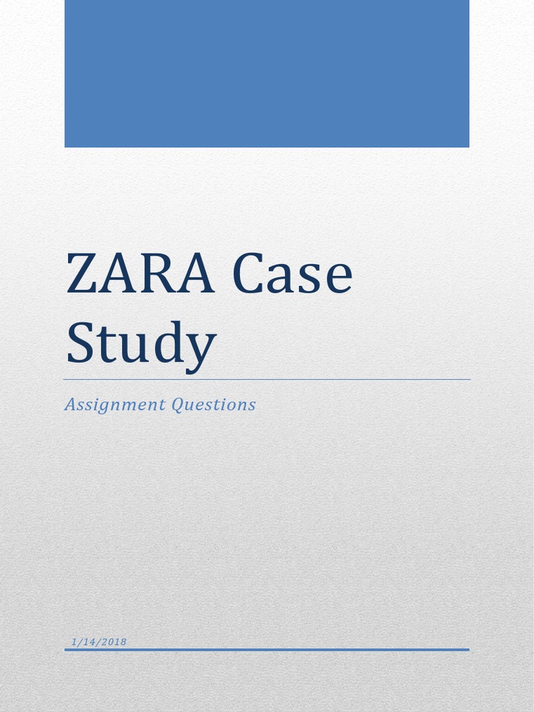ZARA Case | PDF | Retail | Economies