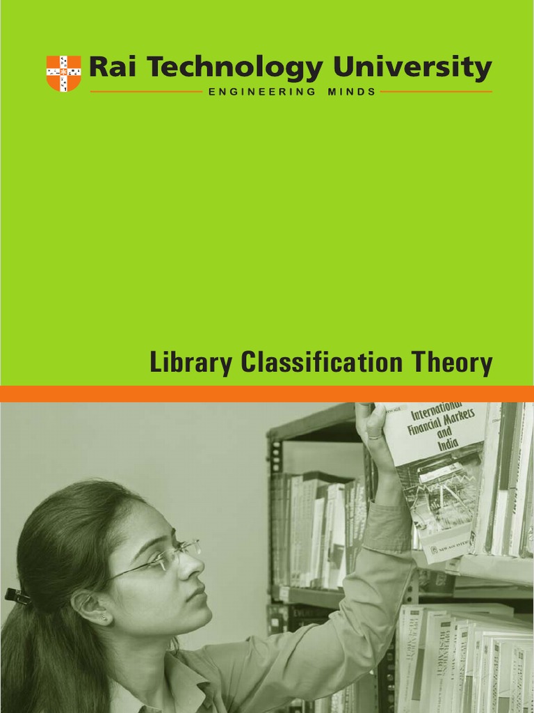 Library Classification Theory | PDF | Books | Libraries