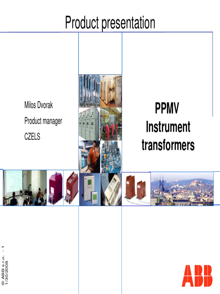 Instrument Transformers Presentation - 2008 | PDF | Transformer | Volt